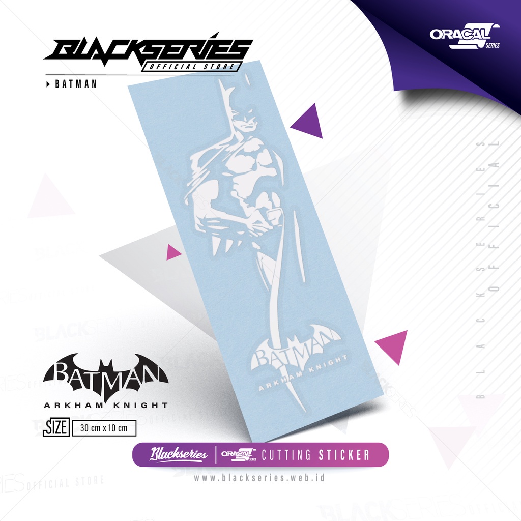 Jual Stiker Batman | Cutting Sticker Batman Arkhan Night Silhouette ...