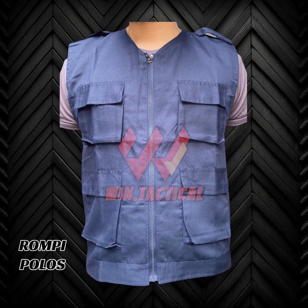 Jual ROMPI PREMIUM BAHAN TEBAL Rompi tactical Rompi cargo body vest ...