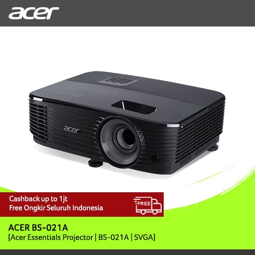 Jual ACER PROJECTOR ESSENTIALS BS-021A SVGA 4800 ANSI LUMENS | Shopee ...