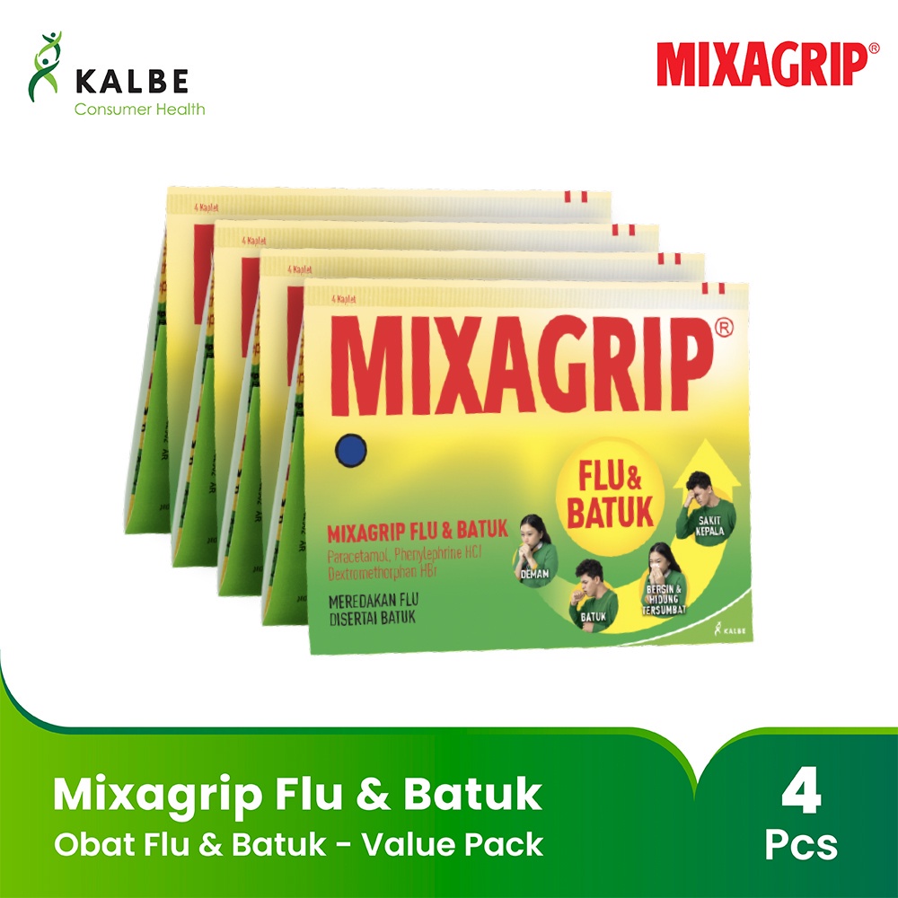 Jual MIXAGRIP FLU & BATUK - Obat Flu & Batuk | Apotek Surya Semarang ...