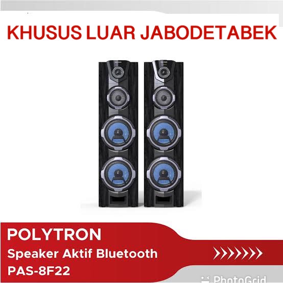Jual POLYTRON SPEAKER AUDIO PAS 8F22 PAS8FF22 USB BLUETOOTH SUPER BASS ...
