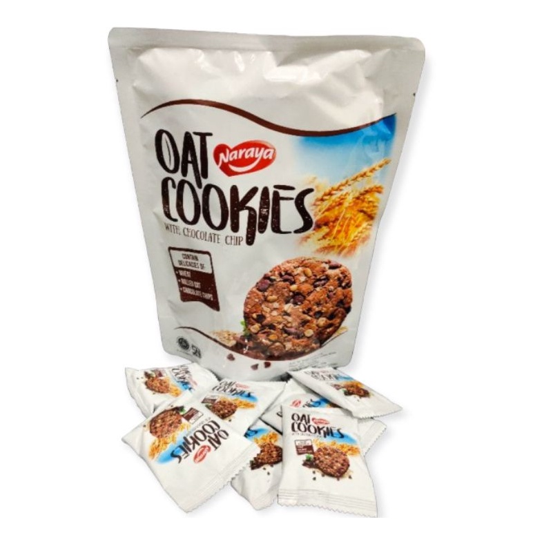 Jual #INTERFOOD NARAYA OAT COOKIES WITH CHOCOLATE CHIP 150 GRAM ...