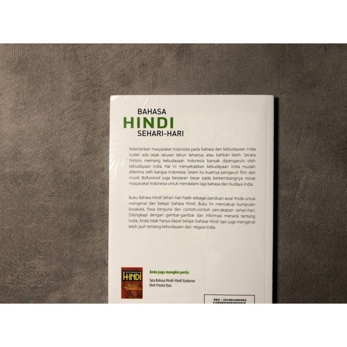 Jual Buku Bahasa Hindi Sehari hari / Bahasa India sehari hari Kesaint ...