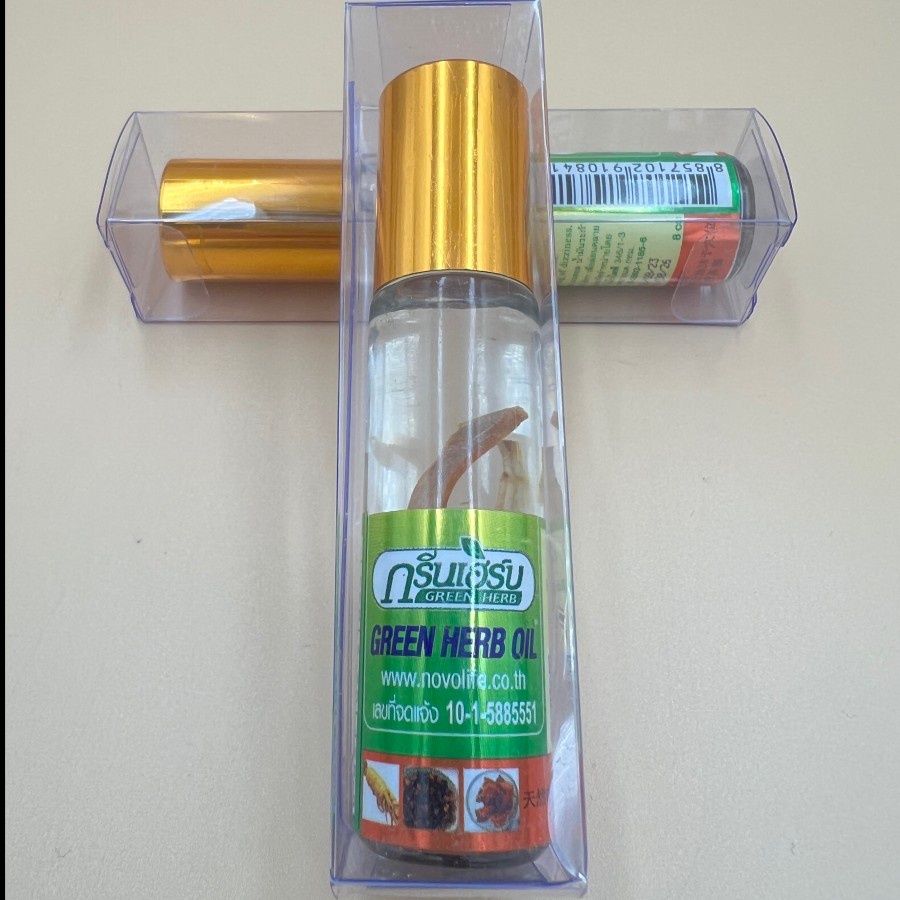 Jual Minyak Angin Green Herb Oil Thailand Original | Shopee Indonesia