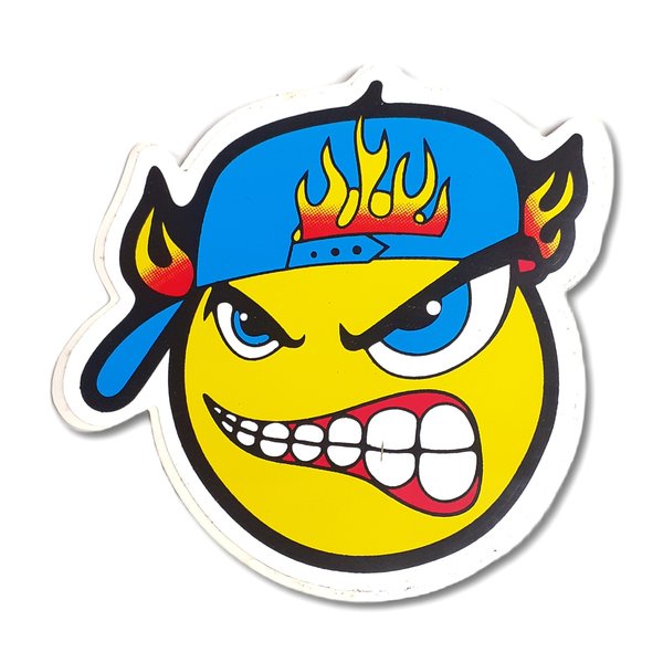 Jual stiker sticker karakter emoticon 2 bahan Graftac Permanent ...