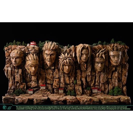 Jual Action Figure Naruto Konoha Hokage Wall Diorama V6 Studio | Shopee Indonesia