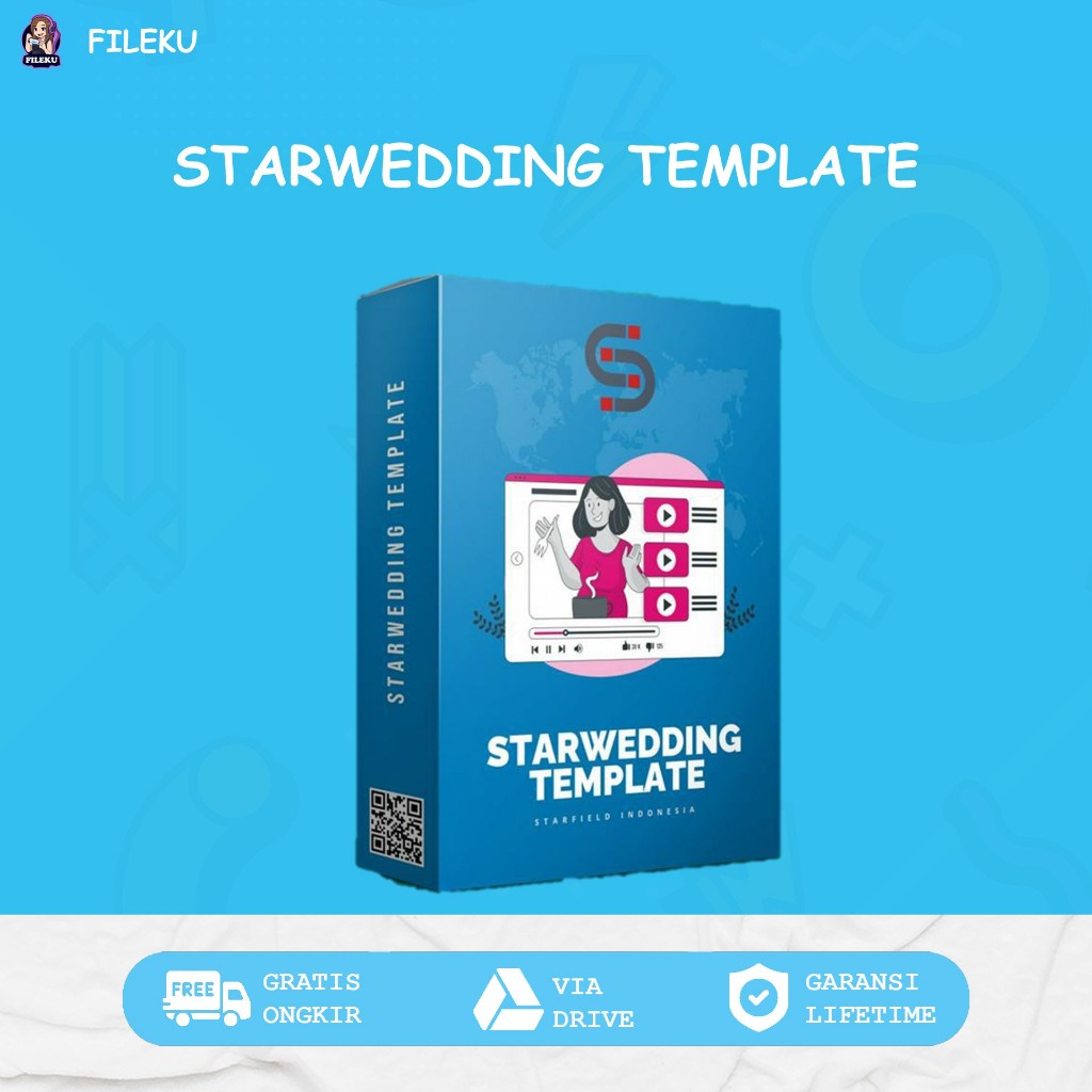 Jual STAR WEDDING Templates Nikahan Berbagai Jenis Undangan Digital ...