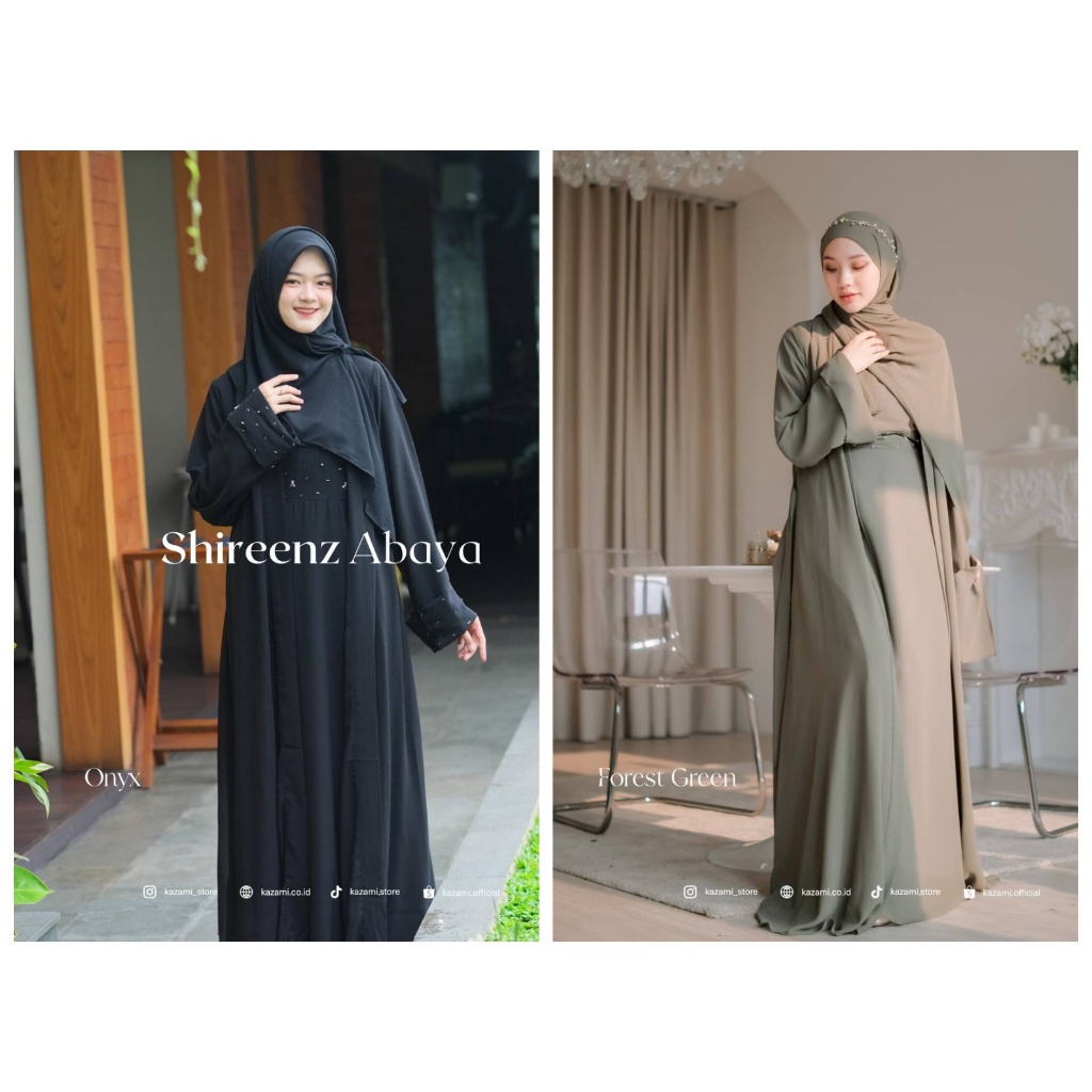 Jual KAZAMI 2024 ABAYA SHIREENZ SERIES | Shopee Indonesia