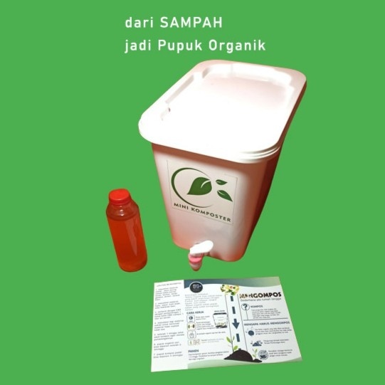 Jual Mini Komposter Dapur 8 liter - Box Sisa Dapur Organik Penghasil ...
