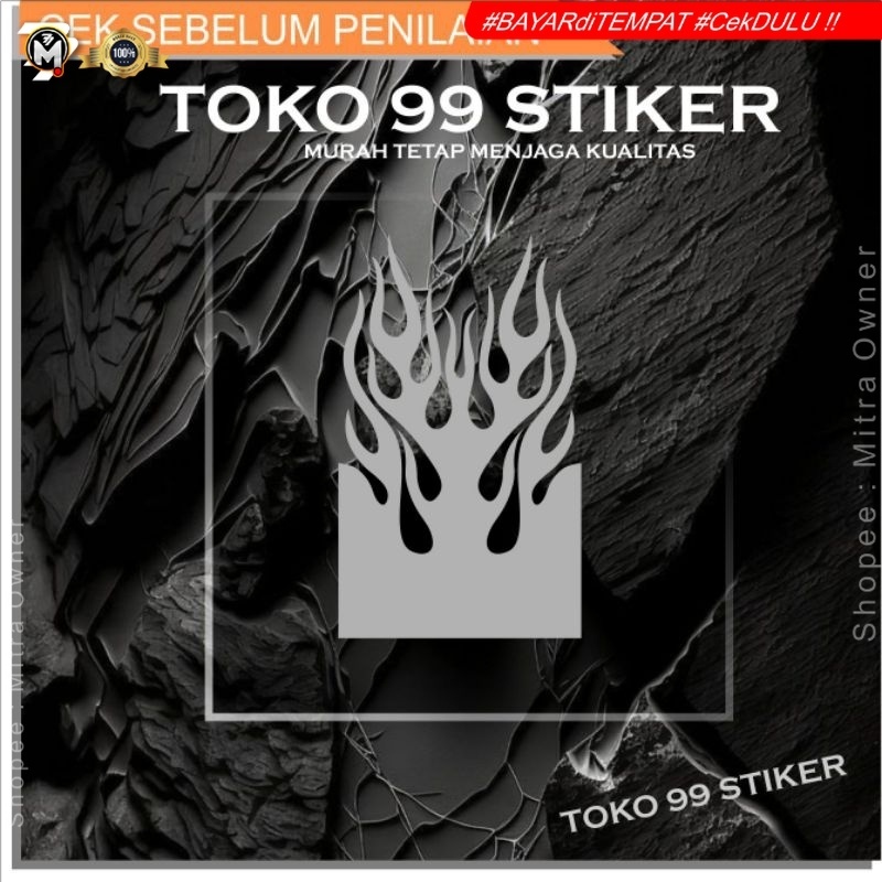 Jual stiker SPAKBOR sticker tribal API | Shopee Indonesia