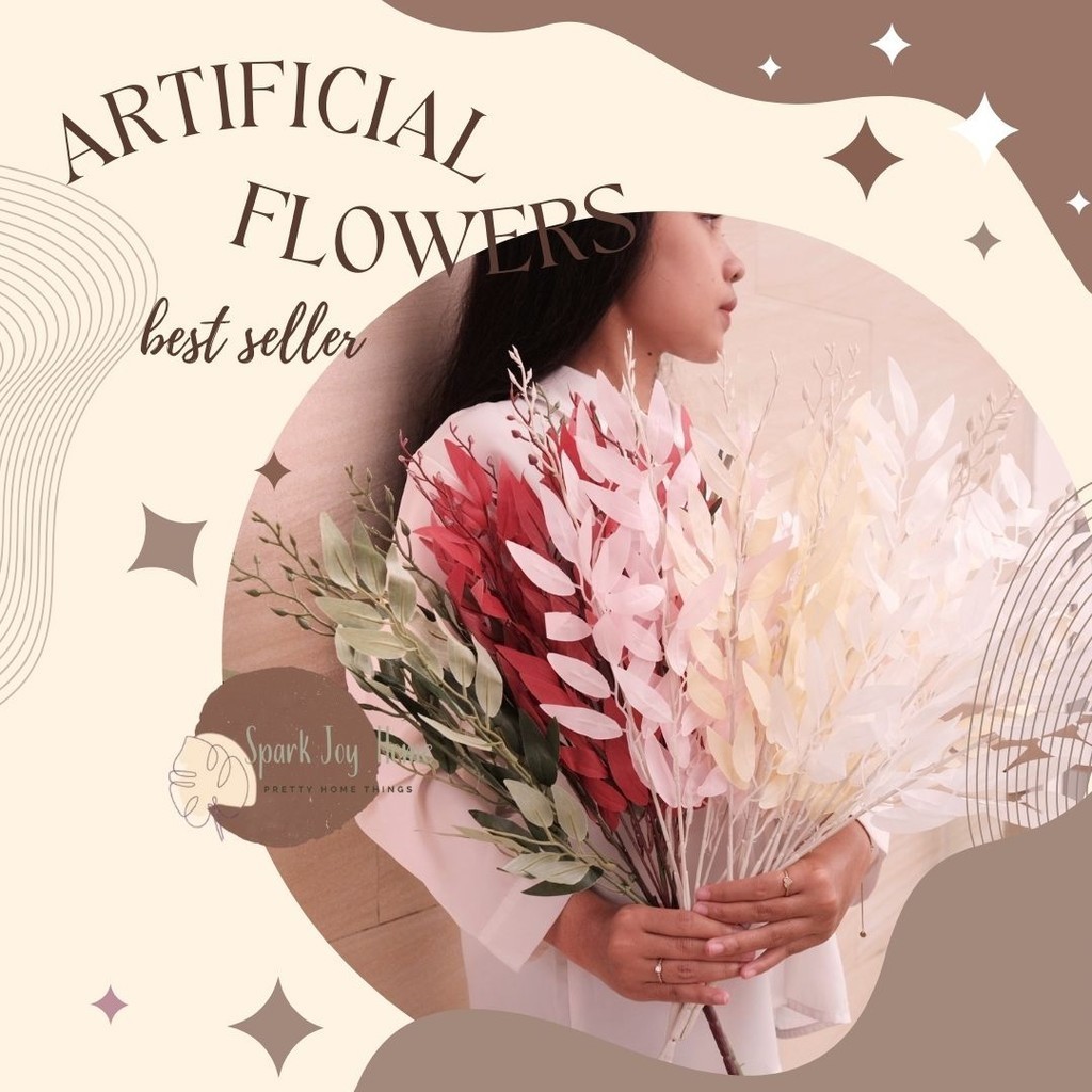 Jual Bunga Artificial flower Ruskus latex premium | Shopee Indonesia