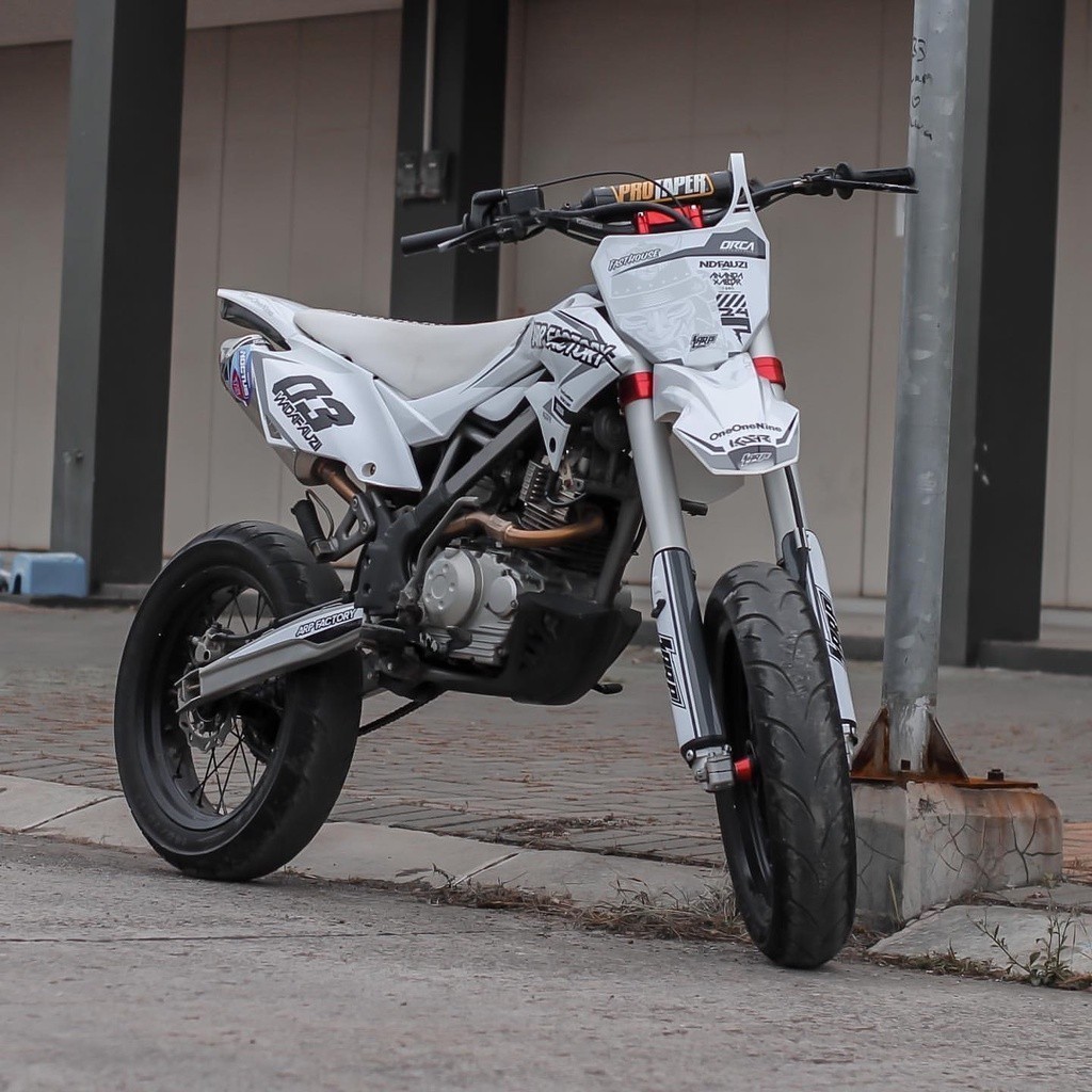 Jual Decal/Stiker WR155/Gordon/ D'Tracker /CRF /KLX BF full body(Bisa ...