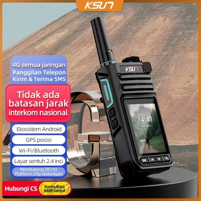 Jual KSUN ZL63 HT PoC Global 4G LTE | Shopee Indonesia