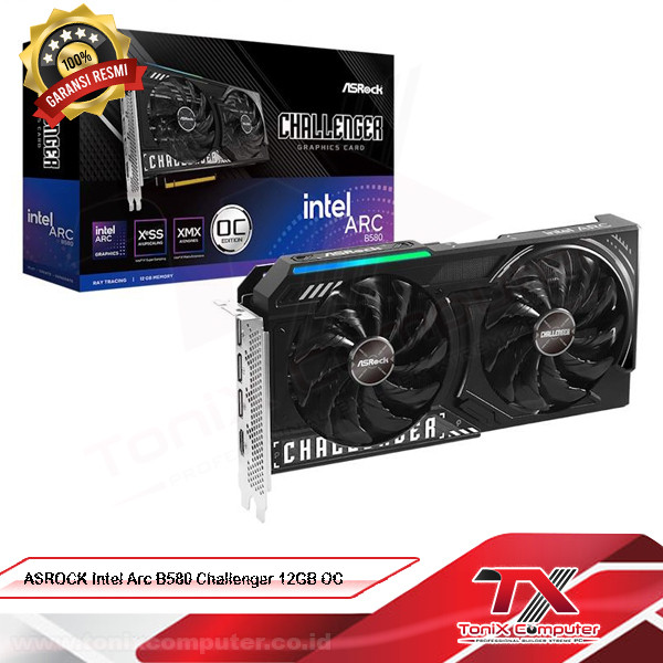 Jual ASROCK Intel Arc B580 Challenger 12GB OC | VGA Gaming Intel ...