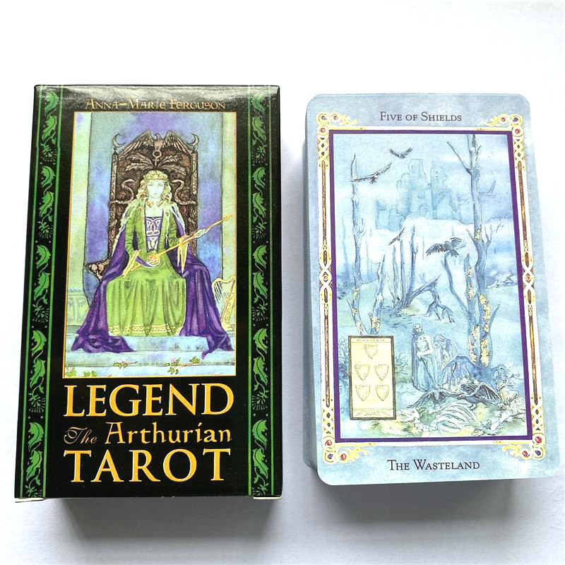 Jual For The Legend Arthurian Tarot Cards English PDF Guidebook A 78 ...