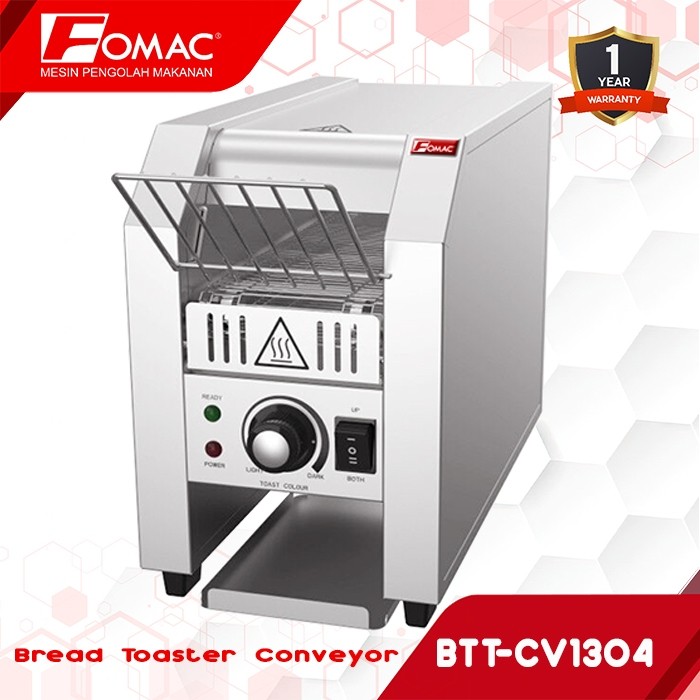 Jual FOMAC Bread Toaster Conveyor BTT-CV1308 Mesin Pembakar Roti ...