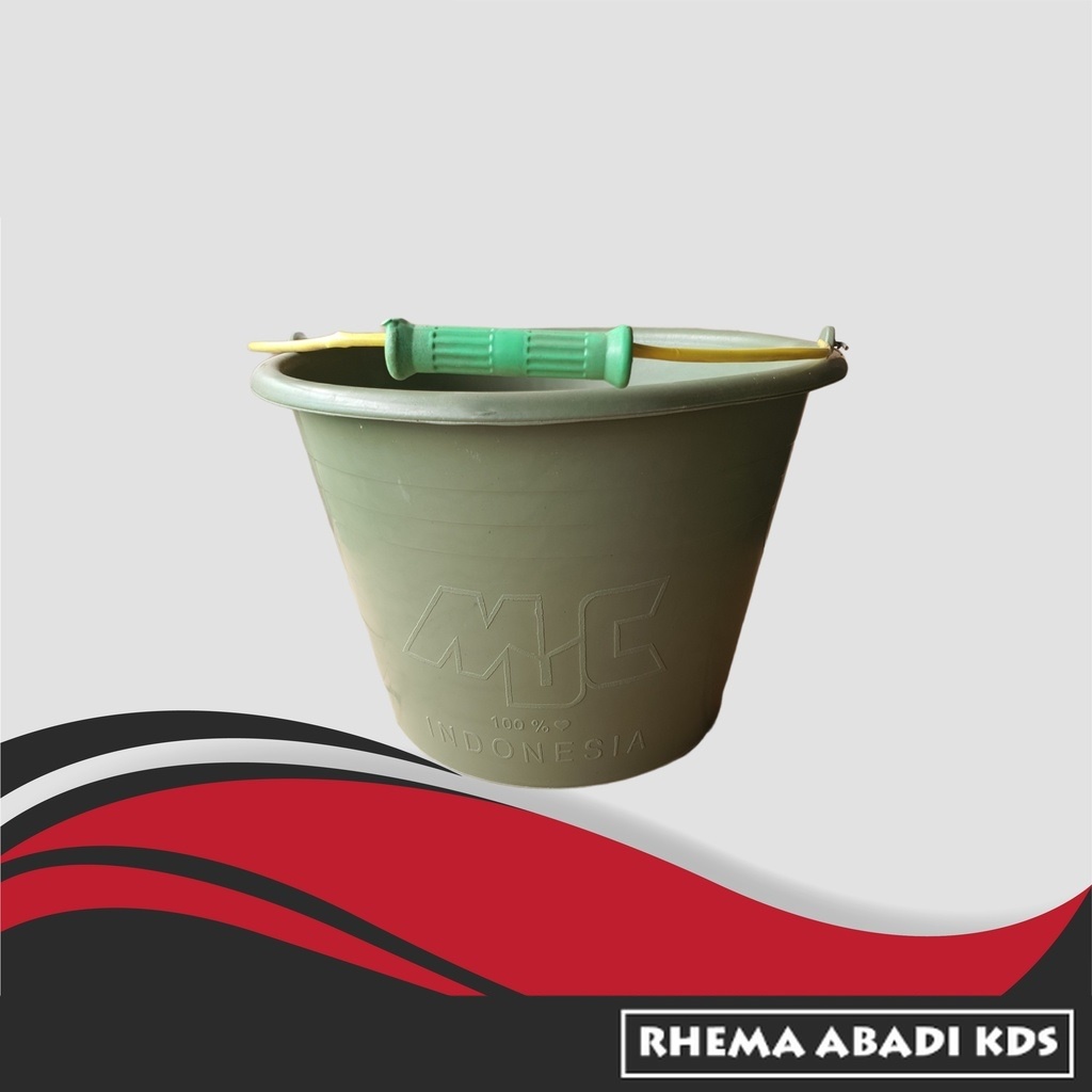 Jual RIZKI ABADI - Ember Cor Jumbo Hijau no 18 - Anti Pecah / Murah | Shopee Indonesia