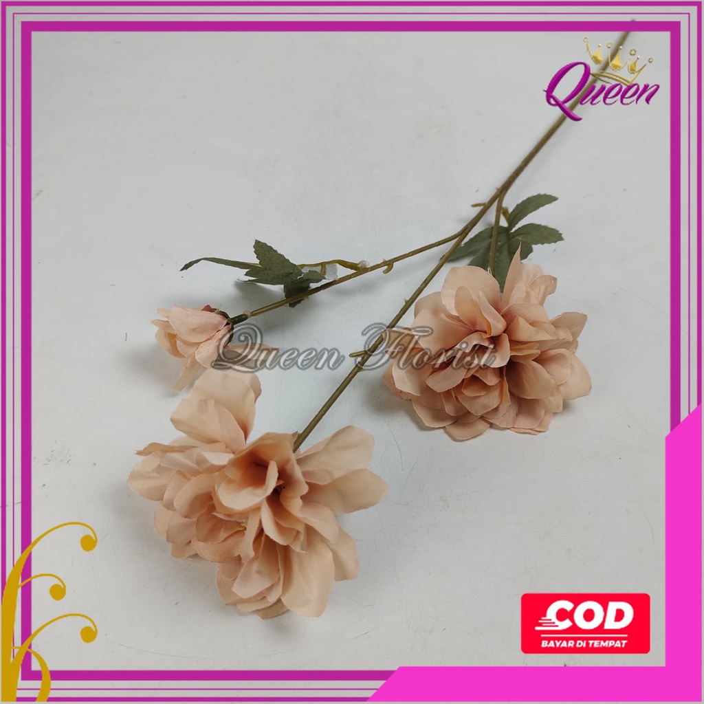 Jual Bunga Semanggi Sakura Tangkai Panjang 65cm Artificial Imitasi kain ...