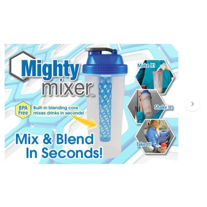 Jual RB New Botol Minum Mighty Mixer ( Mix & Blend ) | Shopee Indonesia
