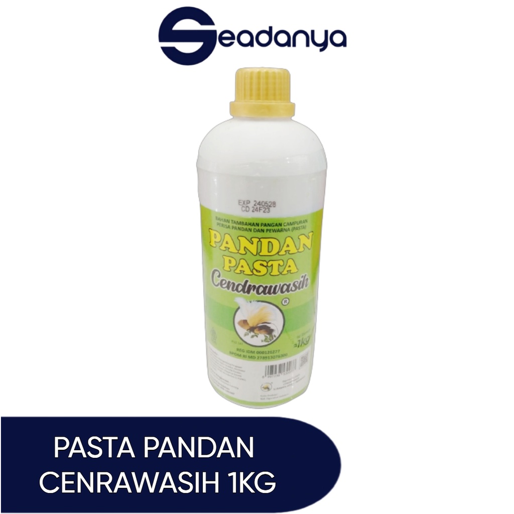 Jual Pandan Pasta Cendrawasih 1kg - Perisa dan Pewarna Rasa Pandan CW ...