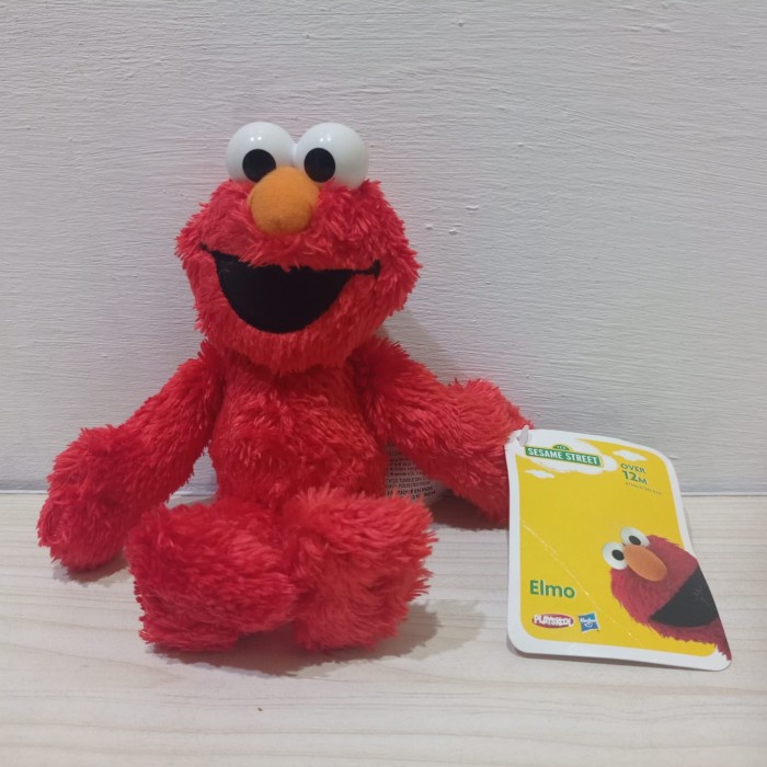 Jual Hasbro Boneka Sesame Street Figure ELMO N COOKIE MONSTER - ELMO ...