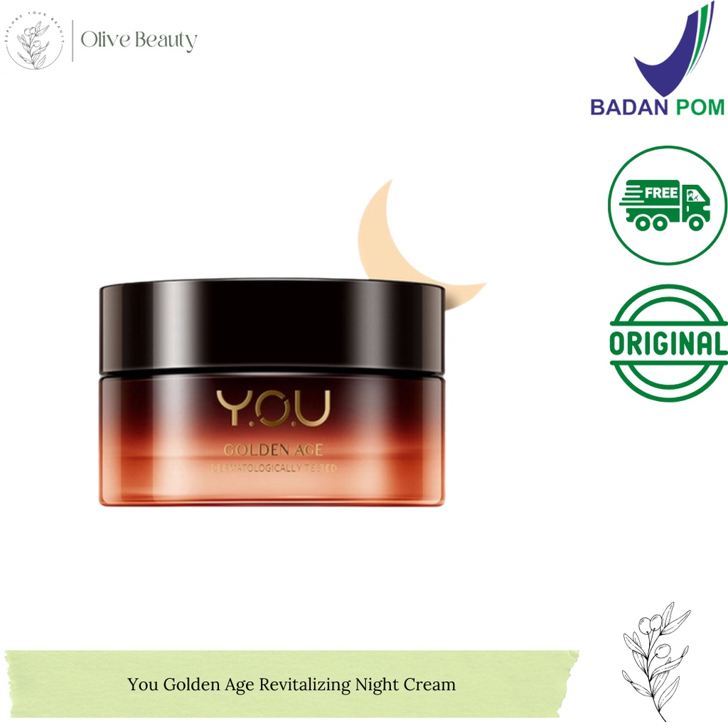 Jual You Golden Age Revitalizing Night Cream | Shopee Indonesia