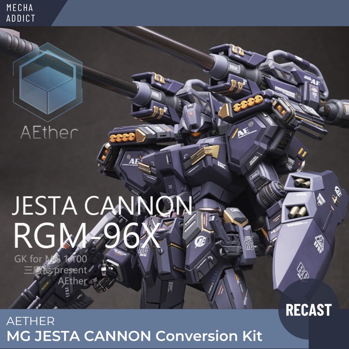 Jual MG Jesta Cannon Resin Conversion Dress Kit AEther Recast - Ready | Shopee Indonesia