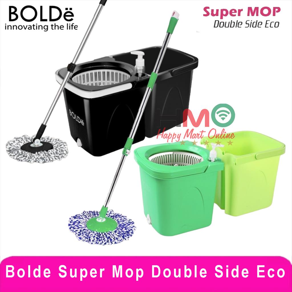 Jual Bolde Alat Pel Dua Sisi Super Mop Doubles Side Eco Pel Spin Mop Putar Otomatis | Shopee ...