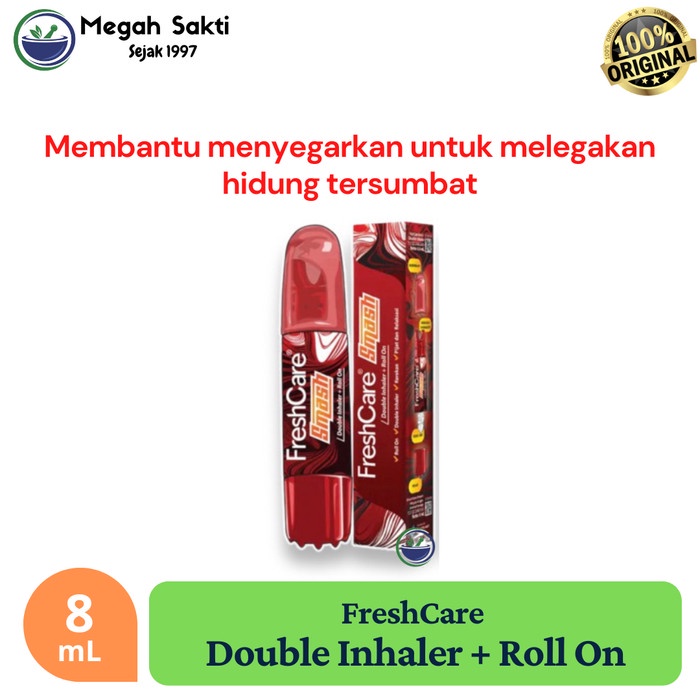 Jual Megah Sakti - Fresh Care Smash 8 mL / Minyak angin Double Inhaler ...