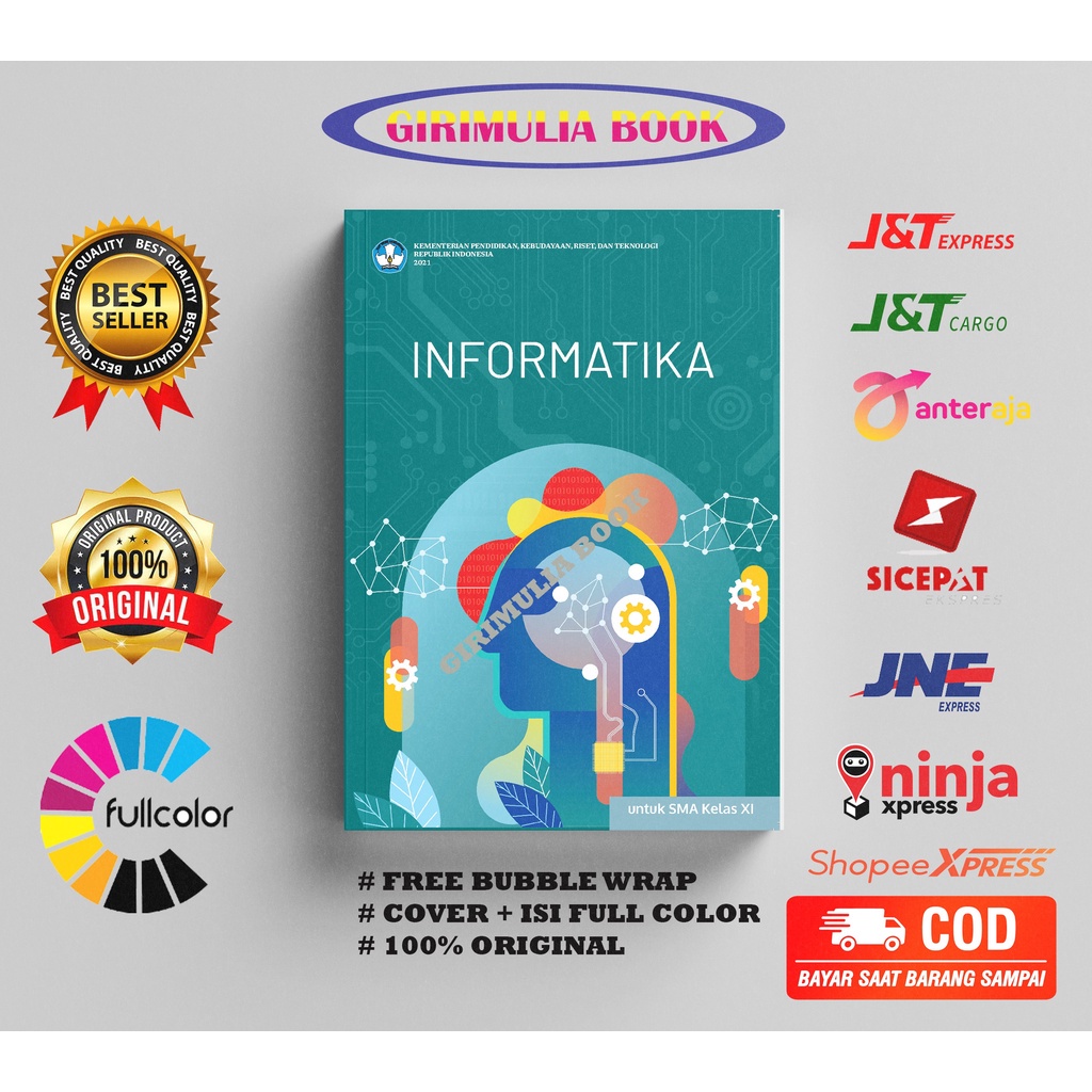 Jual Buku SISWA Informatika untuk SMA Kelas XI KURIKULUM MERDEKA ...