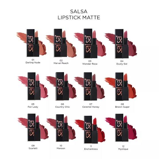 Jual Salsa Matte Lipstick 3.5Gr BPOM Ori | Shopee Indonesia