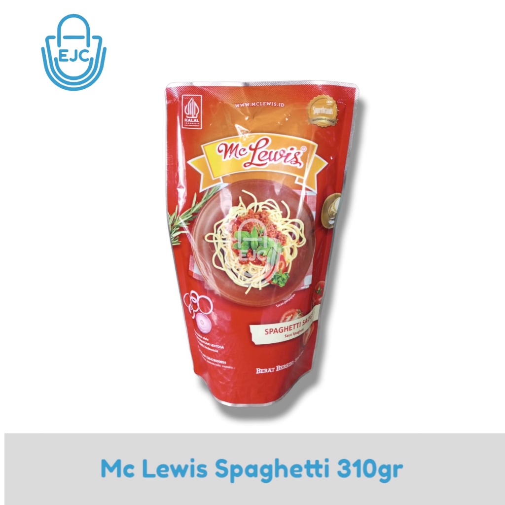 Jual MC LEWIS SPAGHETTI 310GR / SAUCE SPAGHETTI 310GR | Shopee Indonesia