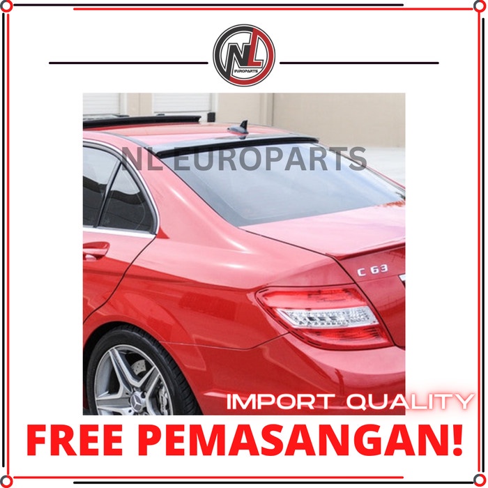 Jual Roof Spoiler Mercedes Benz Mercy W204 Roof Wing Spoiler Black ...