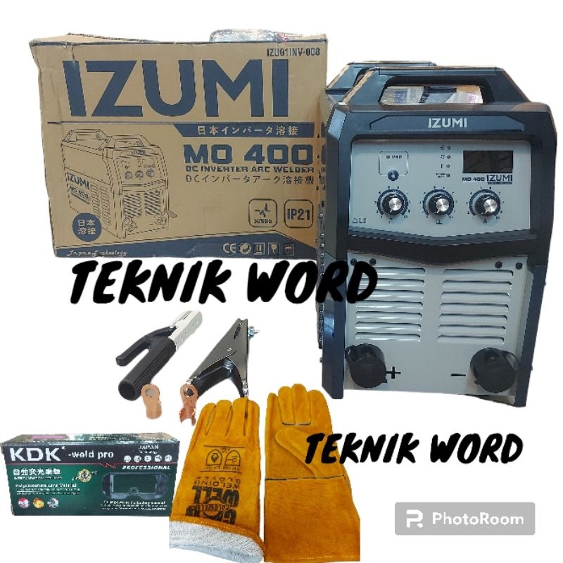 Jual MESIN LAS IZUMI MO 400 / INVERTER WELDING IZUMI MO 400 / TRAFO LAS IZUMI MO 400 | Shopee ...