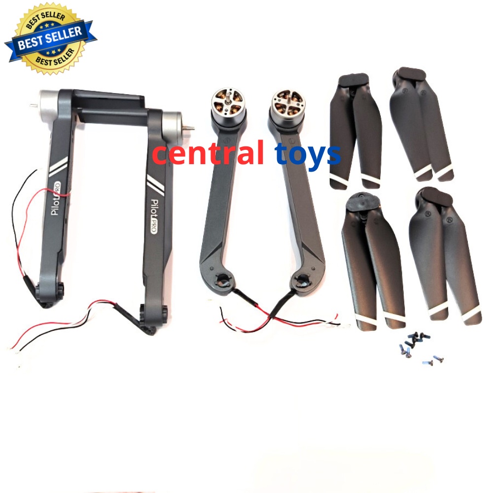 Jual Part drone JJRC X19 PRO motor arm brushless A B C D Part Drone x19 ...