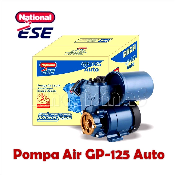 Jual Pompa Air National Ese Otomatis Listrik GP-125 GP 125 NATIONAL ESE ...