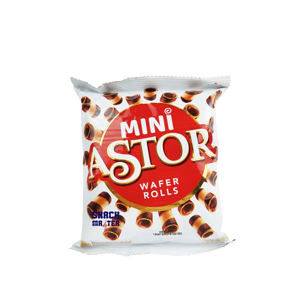 Jual Mini Astor Wafer Rolls - Netto 20 gr. | Shopee Indonesia