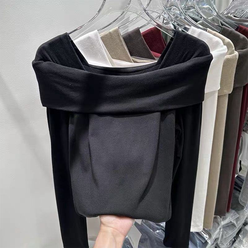Jual [ COD ] Aroana Modis Off Shoulder Knit Top Slim Fit Kerah Satu ...