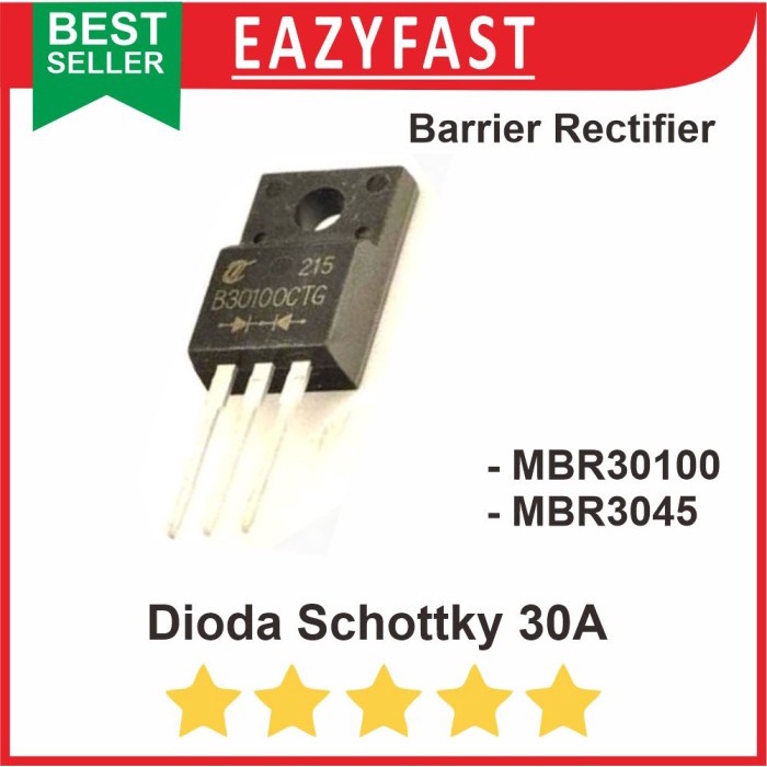 Jual Dioda Schottky 30A MBR3045 MBR30100 30 A Barrier Rectifier Diode D | Shopee Indonesia