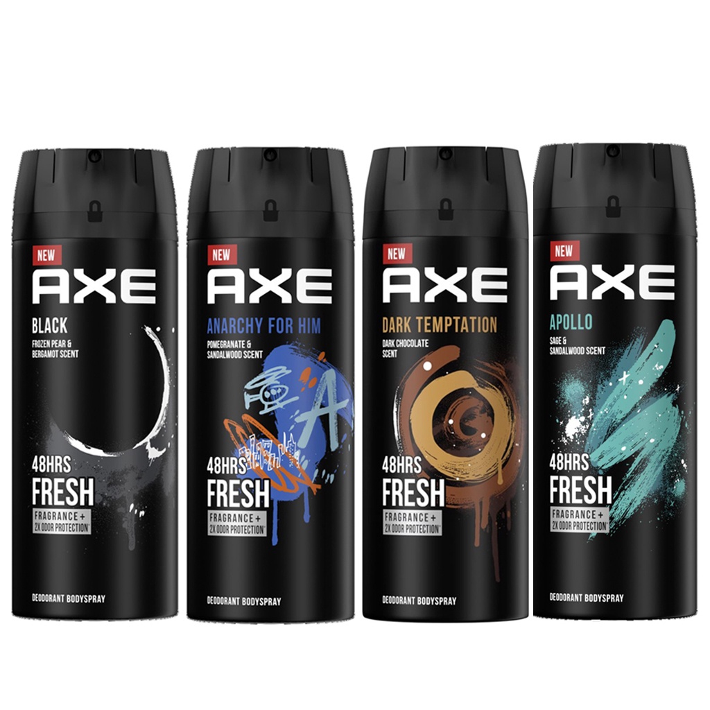 Jual Axe Men Deodorant Body Spary - 135ml | Shopee Indonesia