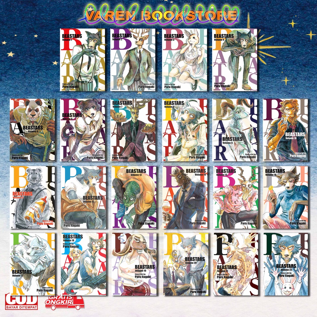 Jual Komik BEASTARS (22 book series) By Paru Itagaki | Shopee Indonesia