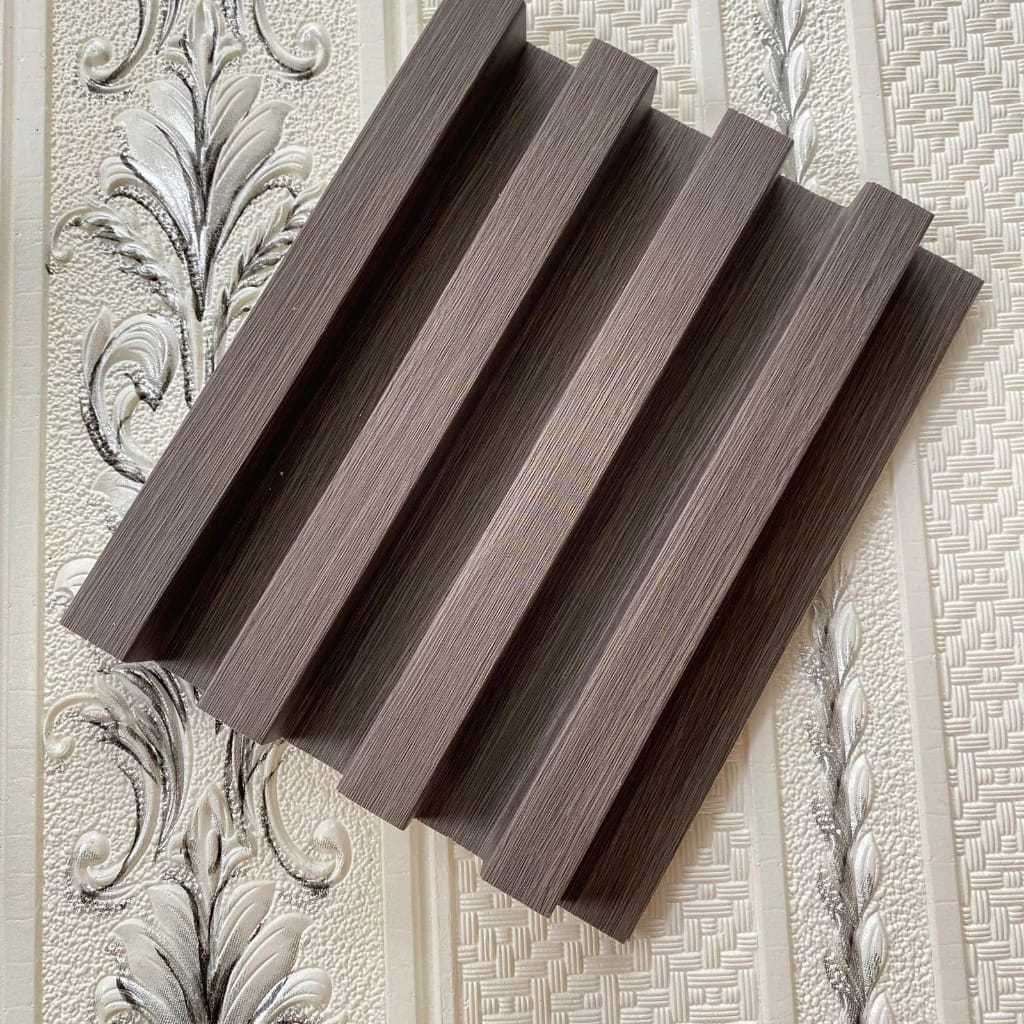 Jual [2.9METER x 16 CM] Wood Panel WPC / Wall Panel PVC / Kisi Kisi Kayu / Dinding Motif Kayu 3D ...