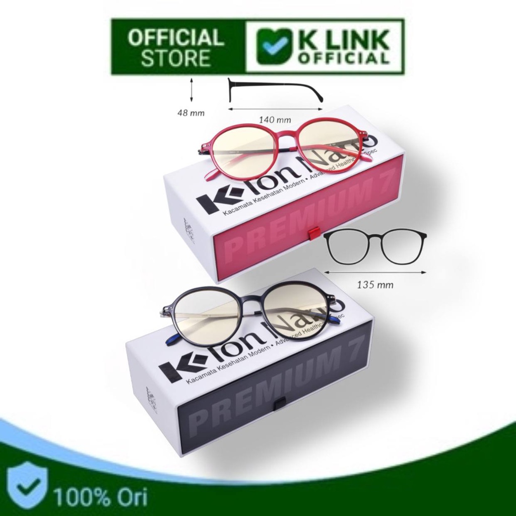 Jual Kacamata Ion Nano Premium 7 Kaca Mata Anti Radiasi UV Terapi Kesehatan Original LinkK ...