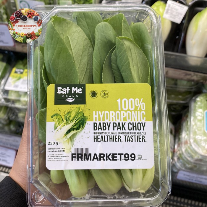 Jual Baby Pak Choy Hydroponic | Sayur Pakchoy Baby Hidroponik 250 gr ...