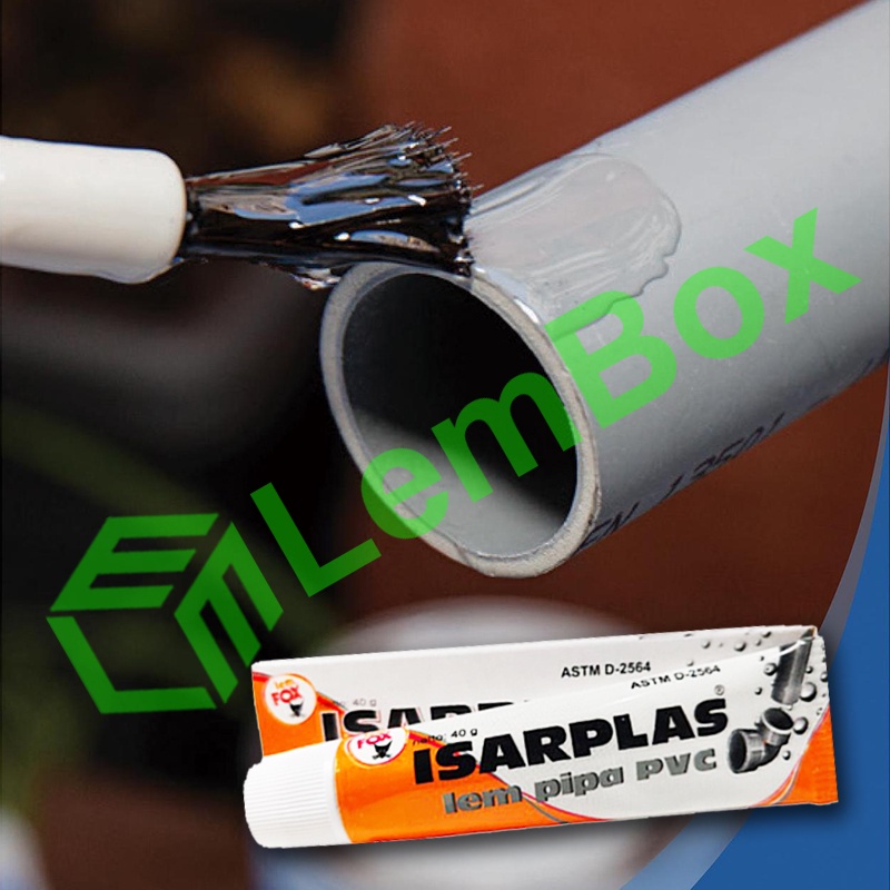 Jual Lem PVC Isarplas Tube 35gr / Lem Talang Pipa PVC / Lem Paralon ...