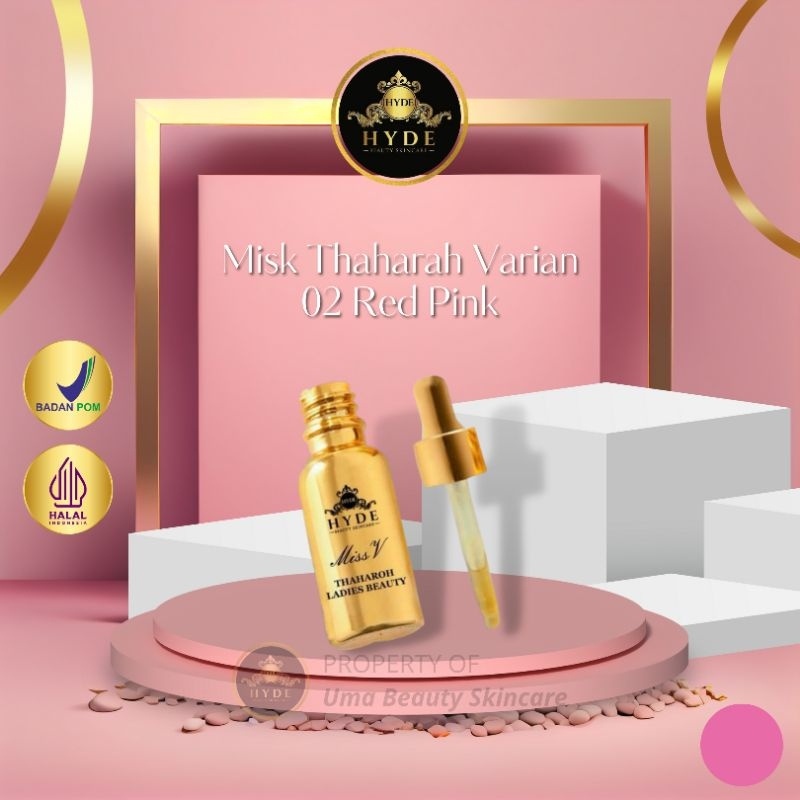 Jual Hyde Beauty Skincare Miss V Misk Thaharoh 02 Red Pink | Shopee Indonesia