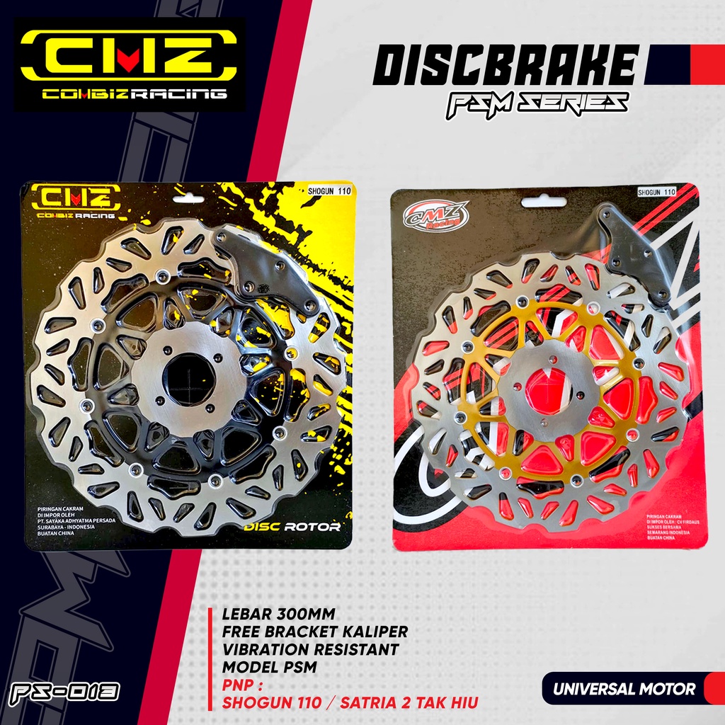 Jual Piringan Cakram Depan 300MM SHOGUN 110 Disc Brake SATRIA 2 TAK HIU ...
