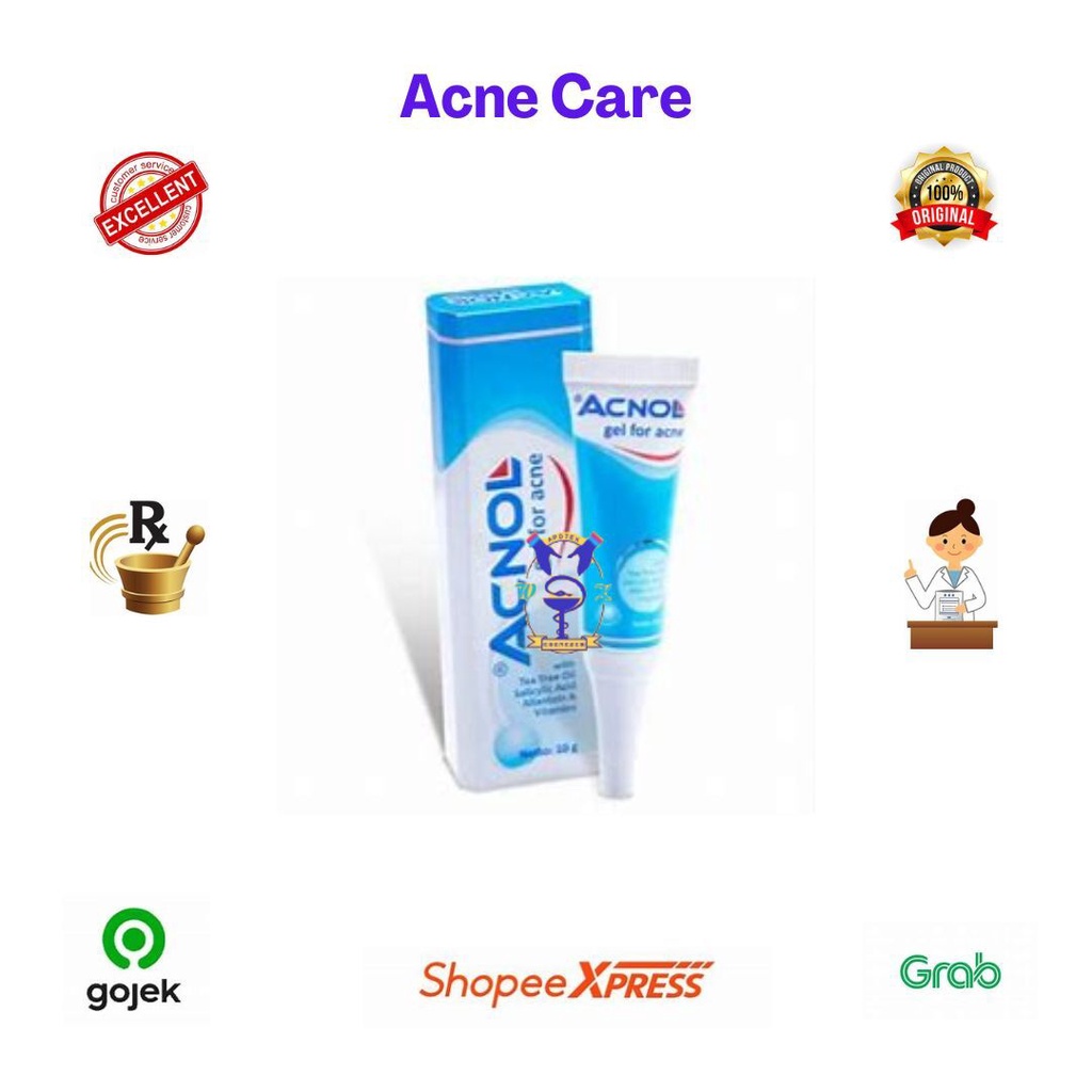 Jual ACNOL GEL 10G (Apotek Ebenezer) | Shopee Indonesia