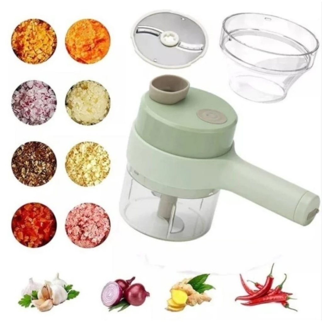 Jual Food Chopper Elektrik Serbaguna Blender Mini Portable Chopper ...