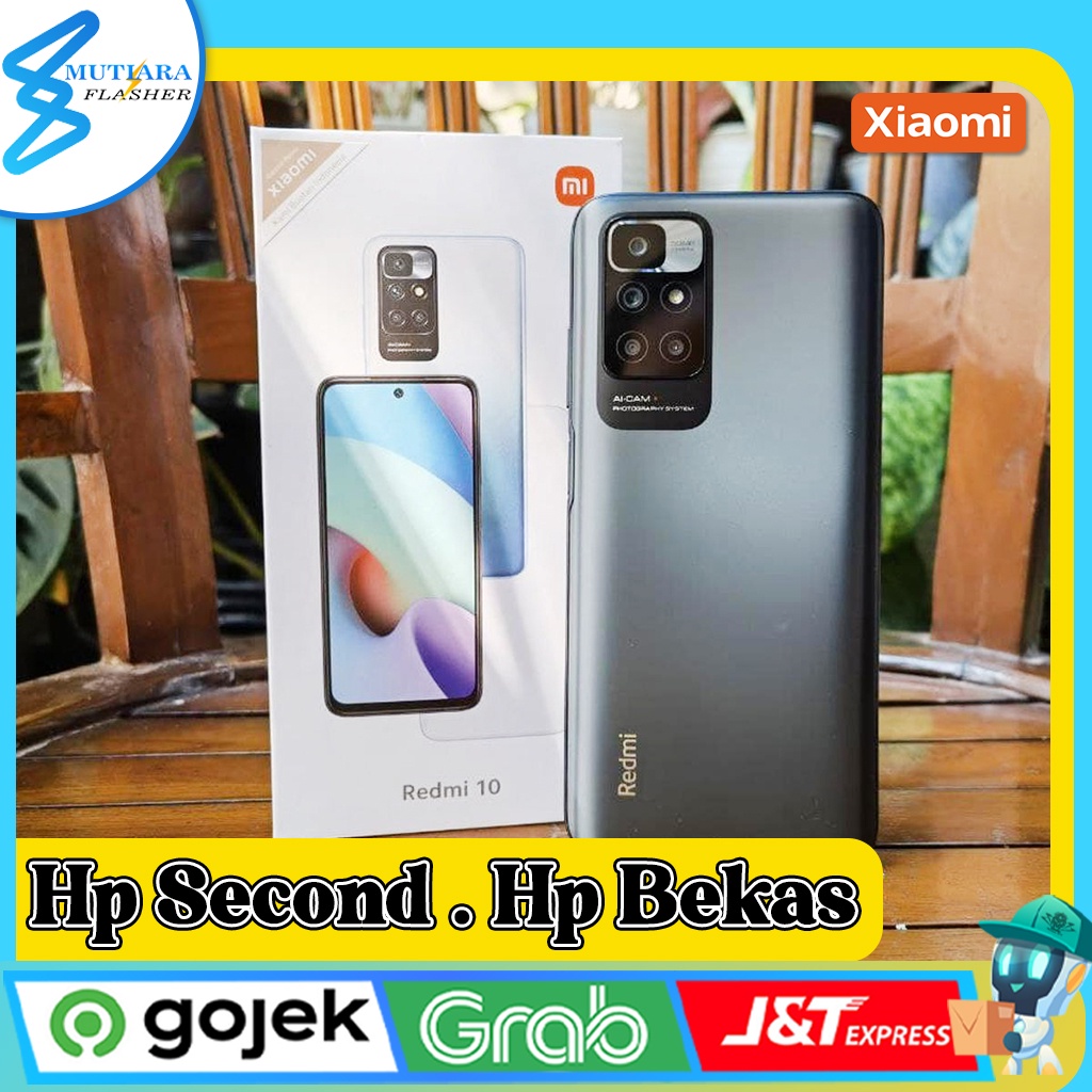 Jual Xiaomi Redmi 10 4G Ram 4/64GB | Ram 6/128GB Second Original | Shopee Indonesia